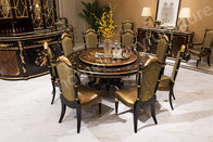 Large Dining Set For Sale Carved Solid Wood Dining Table 6 Chairs Set TN-023B