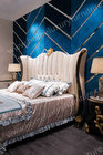 2015 new design swing bed modern luxury princess wood bed design for bedroom