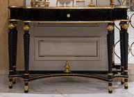 Empire style golden gilt console hallway console table and mirror TO-028