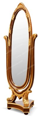 Floor Standing Wooden Frame Vintage Standing Mirror FG-105