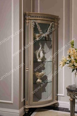  wholesale Chinese antique furniture liquor  glass  cabinets TP-028