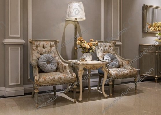 Rococo Furniture Sitting Room One Seat Armrest Chair  TS-023