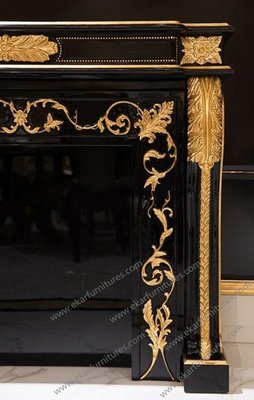 Wholesale Palace Lobby Baroque Wall Mounted Console Table  TO-028