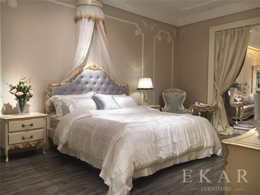 Bedrooms neoclassical style carving furniture bedroom furniture set FB-113