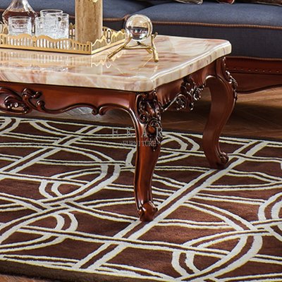 Marble Top Antique French Style Coffee Table