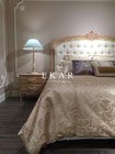 Wooden Frame Bedroom Furniture Luxury Italian Bed