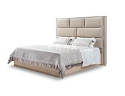 Latest Bedroom Furniture Design Upholstered Modern Leather Bed W009B10A