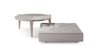 Gray Storage Rectangle Wood Living Room Coffee Table W009H1L