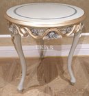 Home Furniture Antique Marble Top Teapoy Corner End Tables