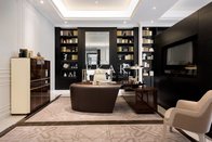 Modern Home Office Furniture High Gloss Veneer Bookcase Wooden